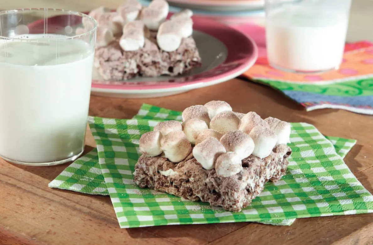 Hot Cocoa Crispy Squares Recipe | PEBBLES cereal