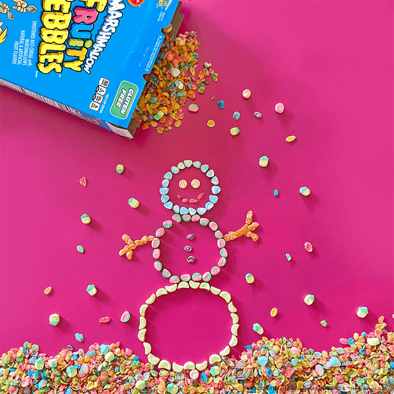 PEBBLES Snowman Craft | PEBBLES cereal